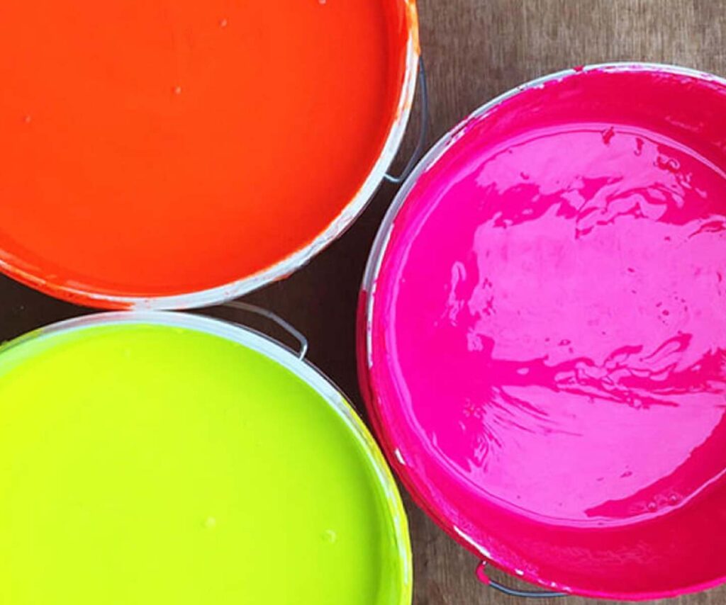 NEON BLOCK PRINTING by Pittywitty - Sunnyside